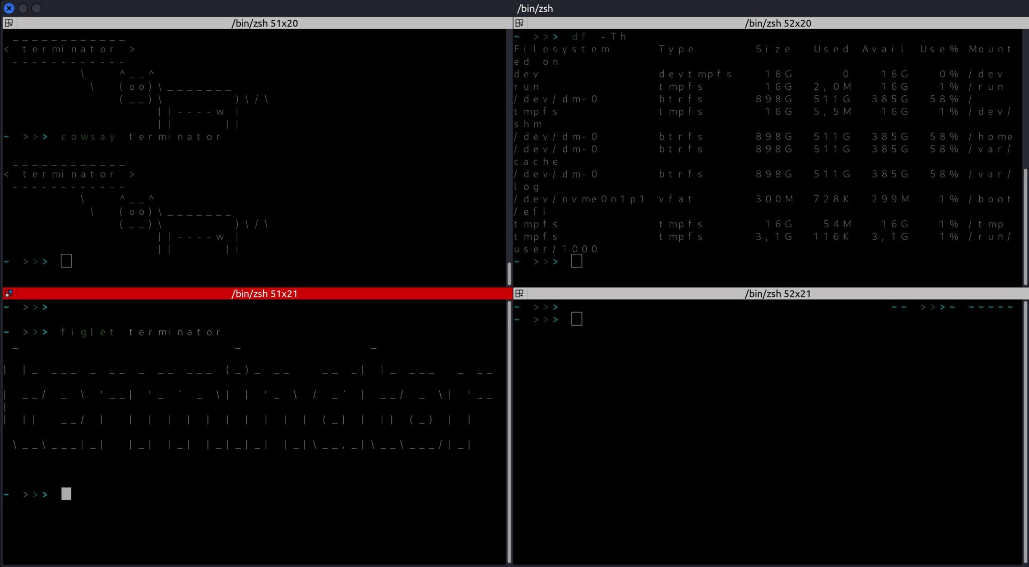 Terminator (terminal emulator) – handelsfrei Verzeichnis